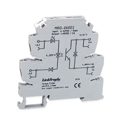 Buy SHANGMAOYO Relays Integrated Slim Solid State Relay SSR DC To DC Input VDC Output