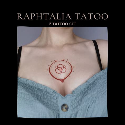 Raphtalia Temporary Tattoos Cosplay Rising Of The Shield Hero Etsy Canada