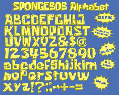 Spongebob Font For Fun And Creative Designs
