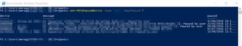 cleaning up paused devices from prtg with powershell mark wragg blog