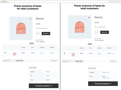 Price Display Includingexcluding Tax Woocommerce Marketplace