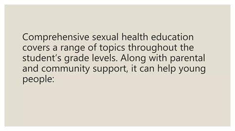 Sex Education Empowerment Technology Pptx