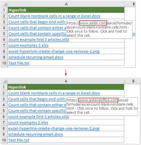 Excel Hyperlink Tutorial Create Change Use And Remove In Excel