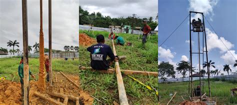 Bor Pile Bangka Belitung Pembangunan Rsud Sukarno Bor Pile Preboring