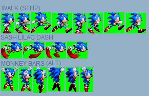 Composite Genesis Sonic Custom Sprites By Isai09 On Deviantart