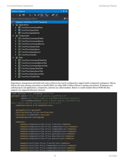 Command Query Separation Architecture Pattern Pdf