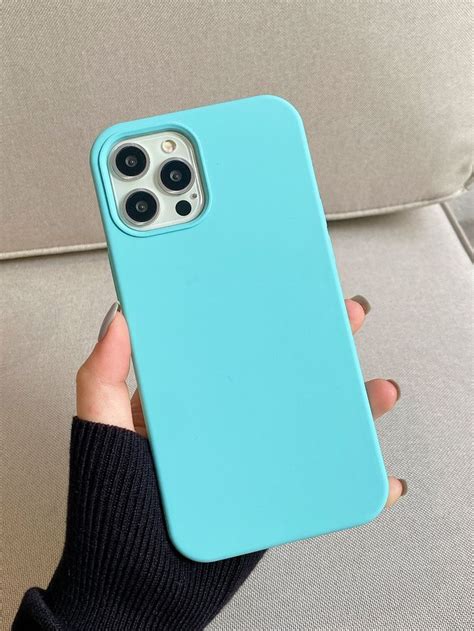 Plain Silicone Phone Case Teal Phone Case Silicone Phone Case Case