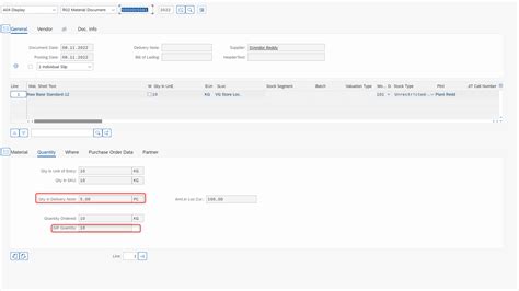 Solved Partial Goods Receipt Sap Community