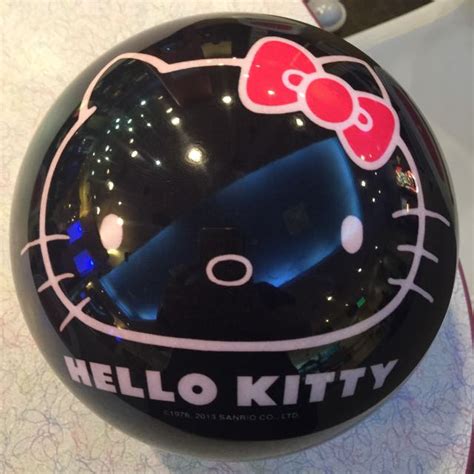 12lb Hello Kitty Clear Polyester Bowling Ball Sports Equipment Sports And Games Billiards