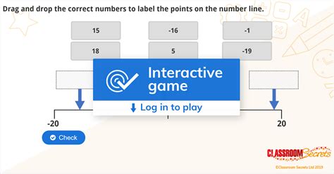 Year 5 Negative Numbers Iwb Place Value Activity Classroom Secrets