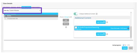 Adding A Custom Module To Assigned Content 2023 2024 Carnegie Learning