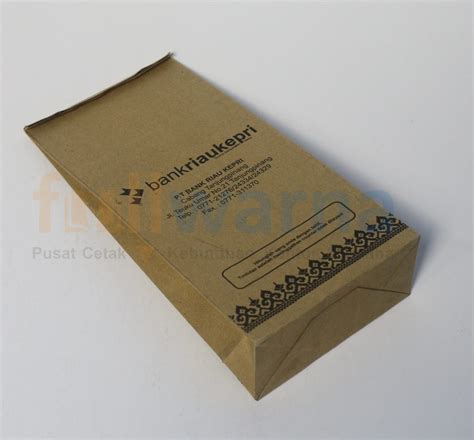 Amplop Uang Kertas Cetak Segala Kebutuhan Administrasi Per Bank An