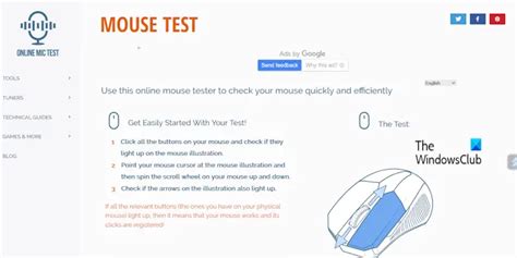 Best Free Online Mouse Tester Tools For Windows PC