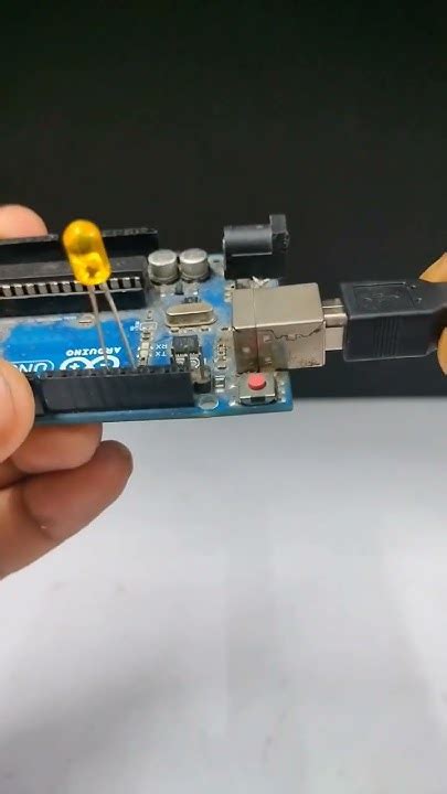 Led Blinking With Arduino Project Shorts Electronicproject Diy