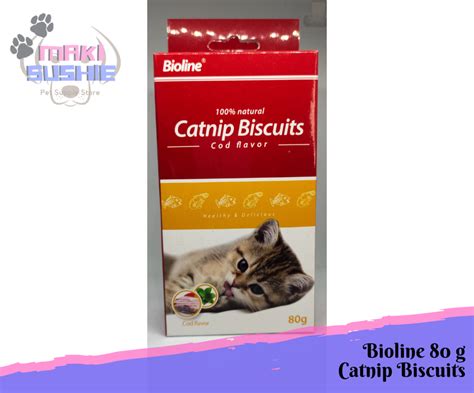 Bioline 80g Catnip Biscuits In Cod Flavor Lazada Ph