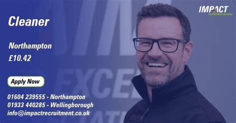 Joshua Hacker Certrp Bsc On Linkedin Cleaner Recruiting For Northamptonshire And