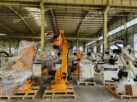 Dzjx Robot Palletizing Suction Gripper Boxes Robot Palletizer Machine For Carton Box Pallet