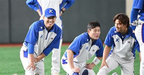 사진 차우찬 김상수 내일은 웃어야지