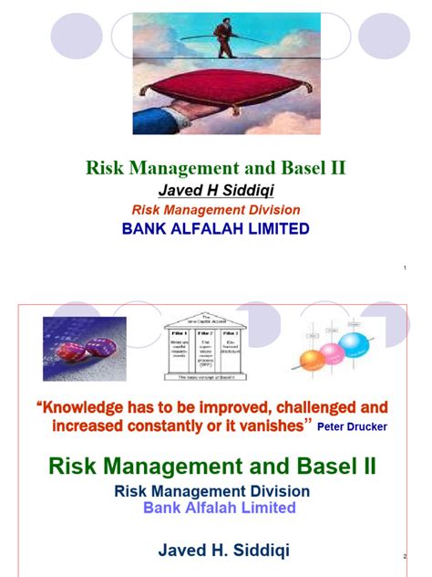 rm basel ii javed hussain saddique pdf financial risk basel ii