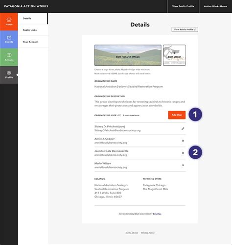 How Do I Add Or Remove Users From My Organization Patagonia Action Works