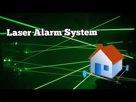 Laser Beam Alarm System Erh India Laser Security Alarm Science Project