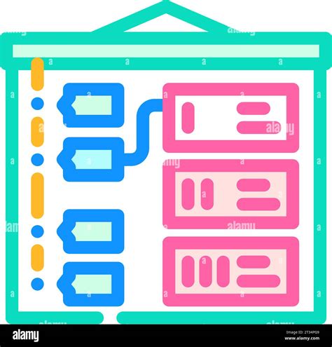 Storyboard Creation Game Development Color Icon Vector Illustration Stock Vector Image And Art Alamy