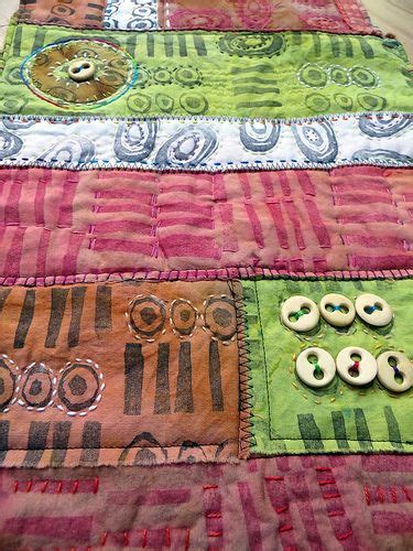 Binary Code Art Quilt