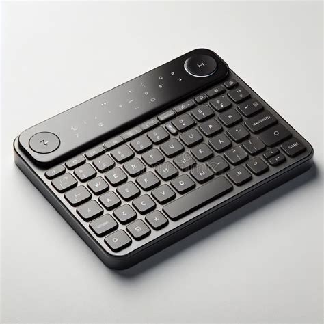 Bluetooth Keyboard With A Flat Layout And Slim Profile Stock Image Image Of Slim Rare 318787667