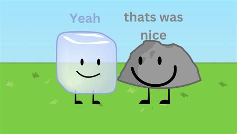 Bfdi Ice Cube And Rocky By Alexandercantu On Deviantart