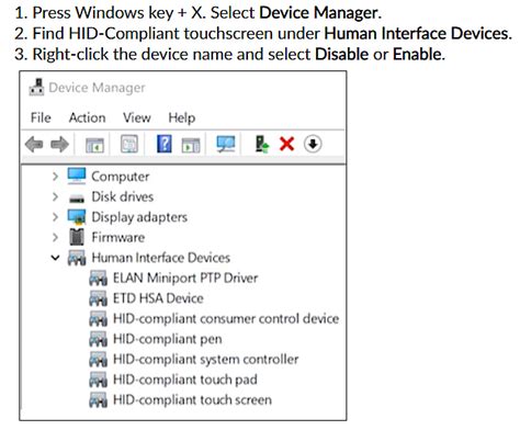 Touching My Touchscreen Causes My Move Pointer To Move How To Prevent This Windows