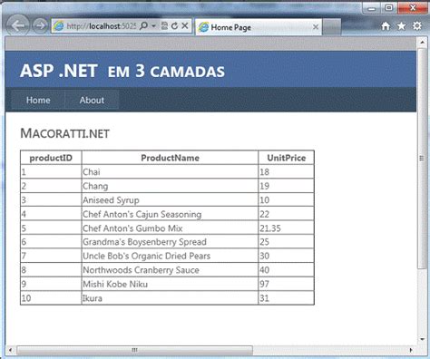 Asp Net Criando Uma Aplicação Asp Net Em 3 Camadas Vb Net