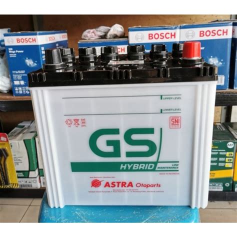 Jual AKI BATERAI BASAH GS ASTRA HYBRID D L GARANSI BLN XTRAIL INNOVA Shopee Indonesia