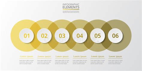 Vector Infographic Template Stock Vector Illustration Of Circle Diagram 160822620