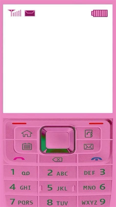 Nokia Pink Phone Wallpaper Y2k 2000s