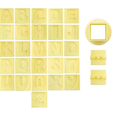 Ejetor Max Letras Alfabeto Blue Star Massas E Doces Até 25g Shopee Brasil