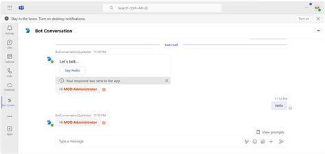 Bot Conversation Quickstart Python Code Samples Microsoft Learn