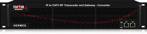 MPEG Video Transcoder And CATV RF QAM MODULATOR Thor Broadcast