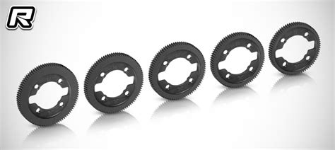 Red RC Xray 64 Pitch Pan Car Gear Diff Main Gears