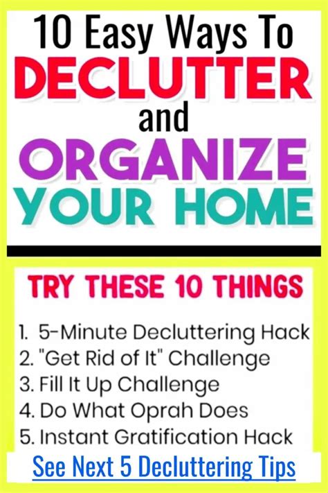 Declutter And Organize 10 Easy Decluttering Organizing Tips From The Pros