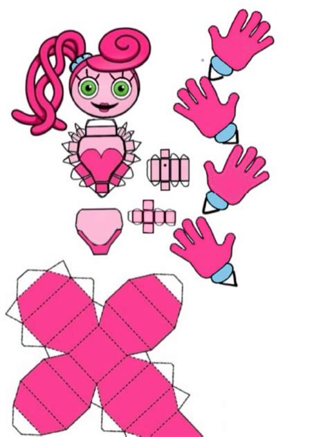 93 Ideias De Poppy Playtime Papercraft Em 2025 Modelos De Artesanato