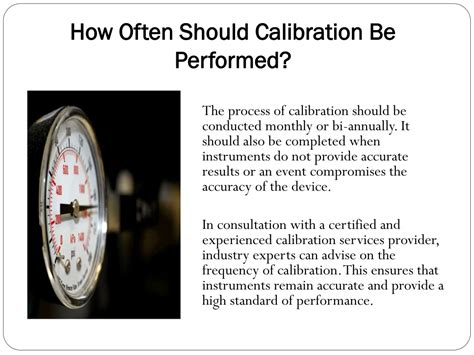 PPT What Is The Purpose Of Calibration PowerPoint Presentation Free