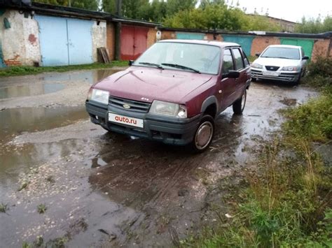 Купить б у Иж 2126 «Ода 1990 2005 1 7 Mt 85 л с 4wd бензин механика в Узловой красный ИЖ