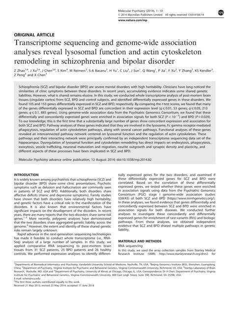 Pdf Transcriptome Sequencing And Genome Wide Association Analyses