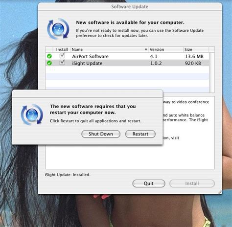 Restart Dialog