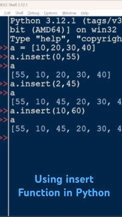 How To Insert At Any Position In A List In Python Using Negative Index