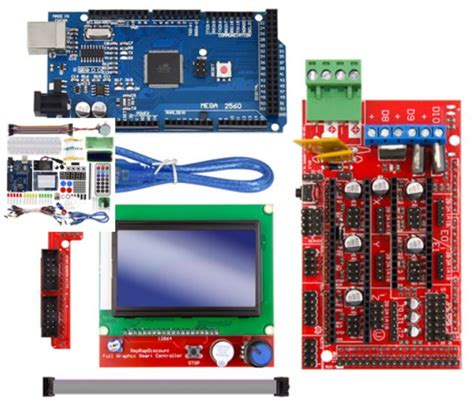 3d 프린터 키트 메가2560 R3 제어판 12864 Lcd 디스플레이 모듈 Ramps 14 키트상품 Hot