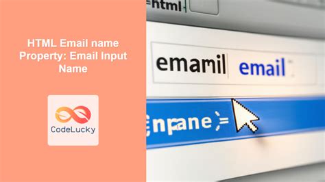 Html Email Pattern Property Email Input Pattern Codelucky