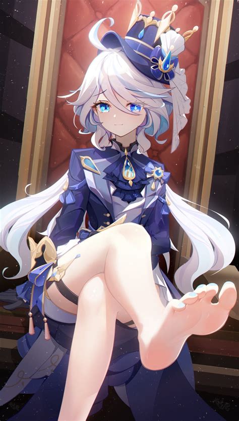 Furina Genshin Impact Drawn By Zhuchengbi Danbooru