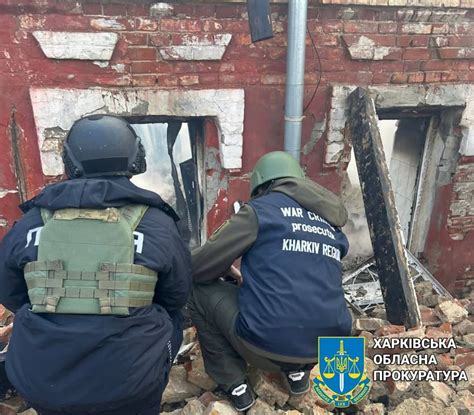 Харьковская прокуратура показала последствия ночного обстрела области