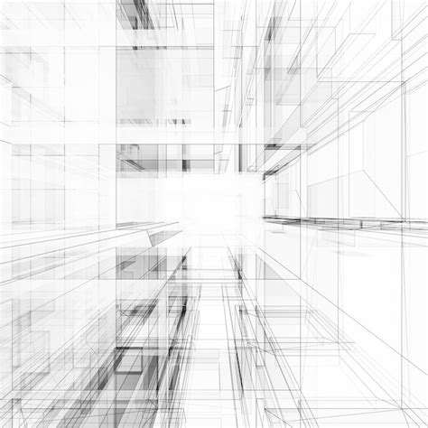 Premium Photo Abstract Architecture Concept View Background 3d Rendering